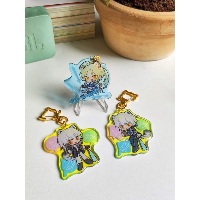 Keychain Honkai Star Rail • Móc khoá HSR [ Stelle + Caelus + Yanqing ...