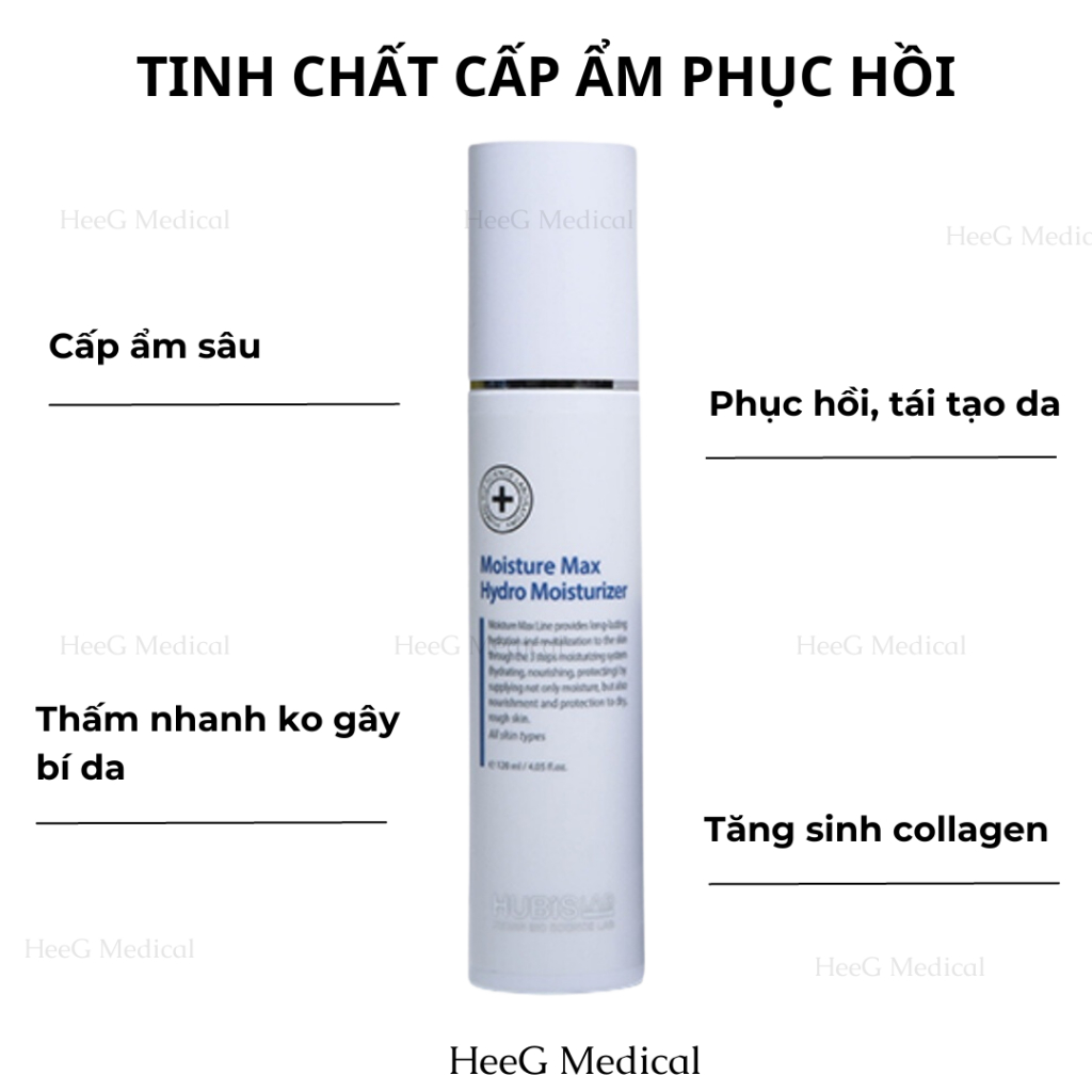 [CHÍNH HÃNG] Kemt dưỡng ẩm Moisture max hydro moisturizer HUBISLAB ...