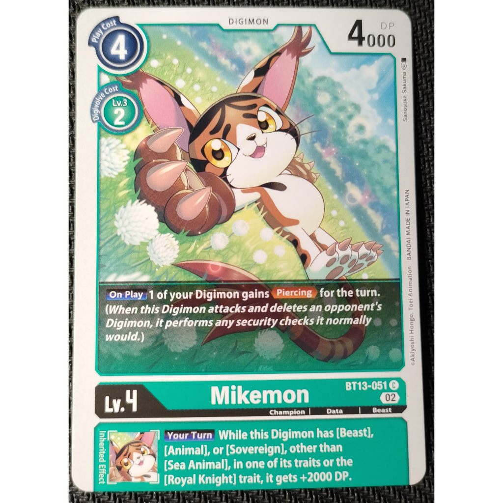 [DIGIMON] Mikemon - BT13-051 | Shopee Việt Nam