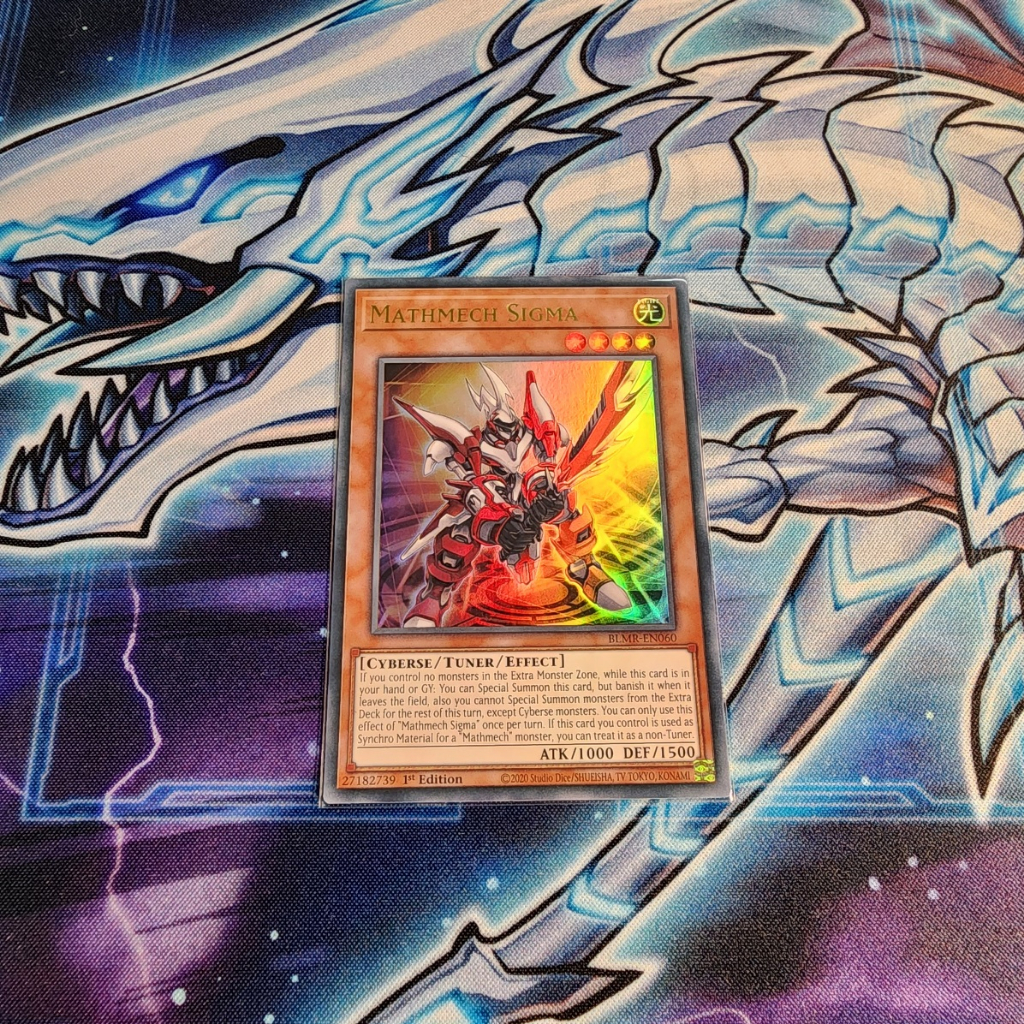 Bài Yugioh TCG UK [BLMR-EN060] [UR] Mathmech Sigma | Shopee Việt Nam