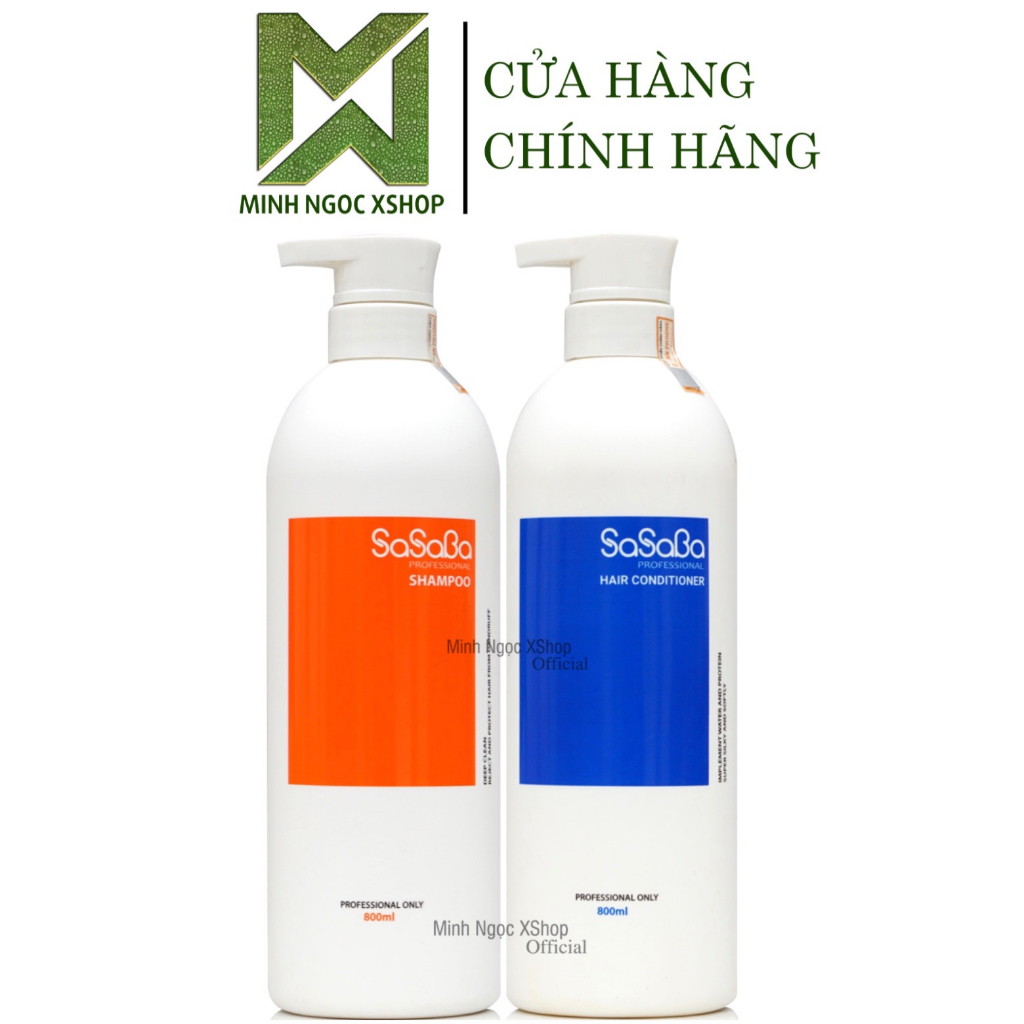 Dầu gội xả hoàn hình Sasaba Plus 800ML | Shopee Việt Nam