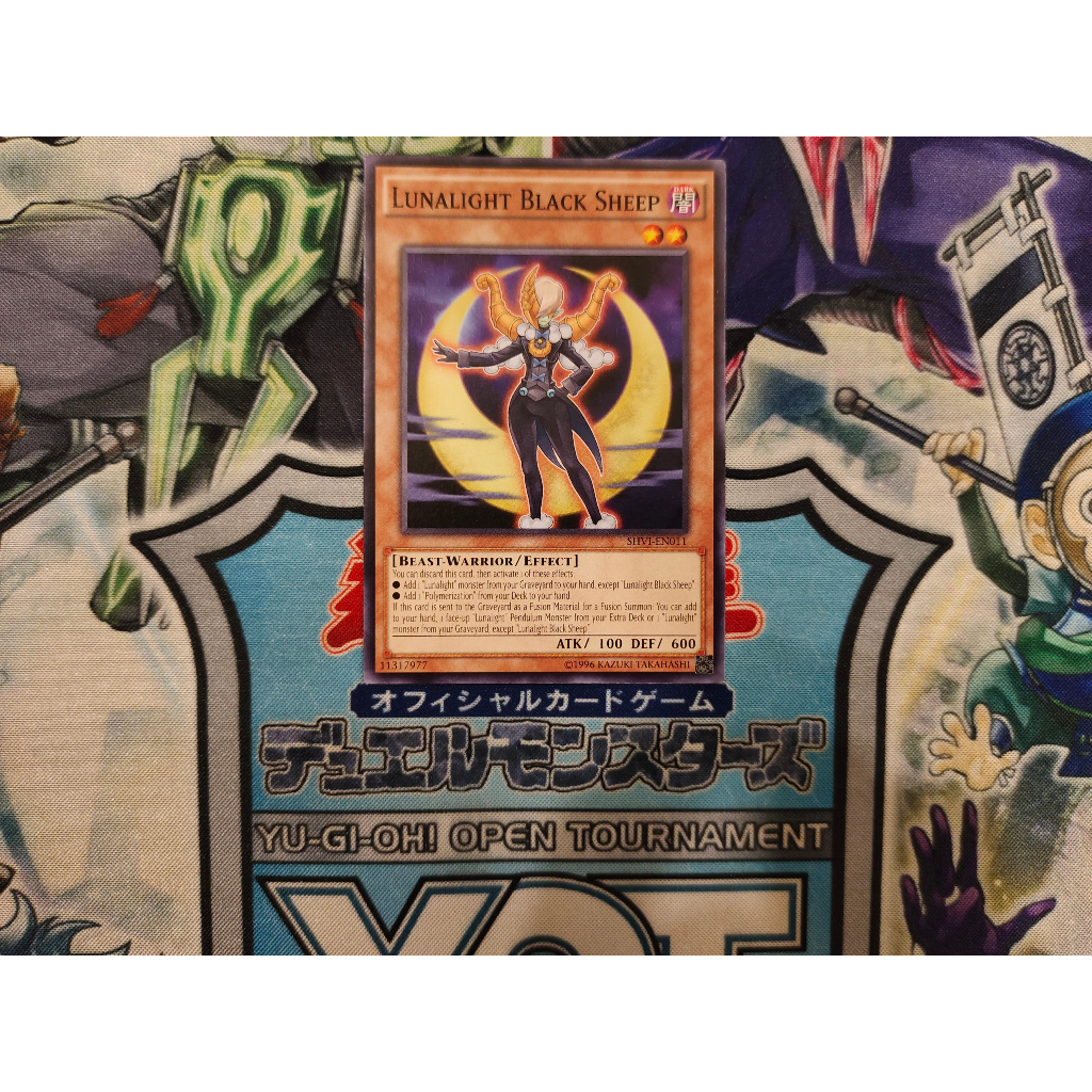 Thẻ bài Yugioh chính hãng Lunalight Black Sheep - SHVI-EN011 - Common ...