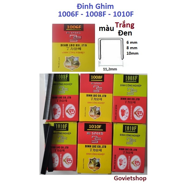 Đinh 1006F–1008F-1010F, màu Trắng–Đen. Loại đặc chủng phải Hiểu mới mua ...