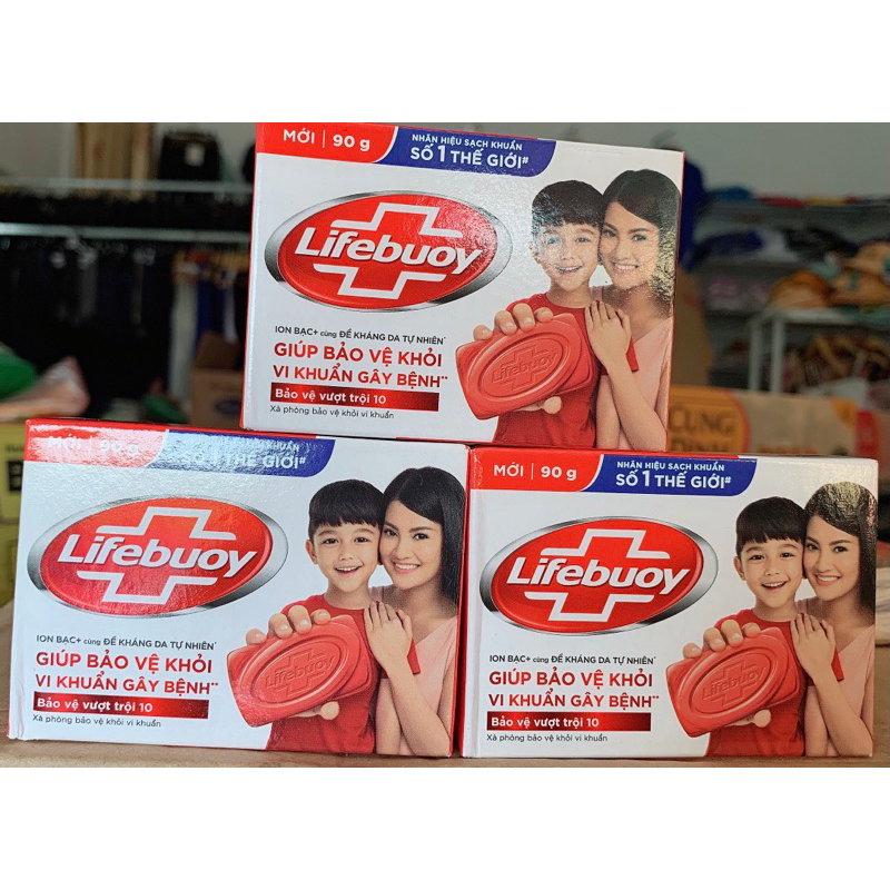 Xà bông Lifeboy bảo vệ vượt trội 90g và 125g | Shopee Việt Nam