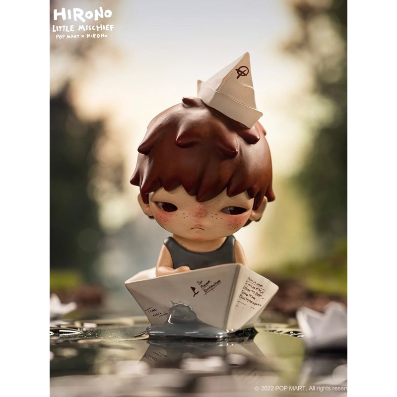 [Chính hãng] Popmart Secret Hirono Little Mischief Ngồi thuyền giấy ...