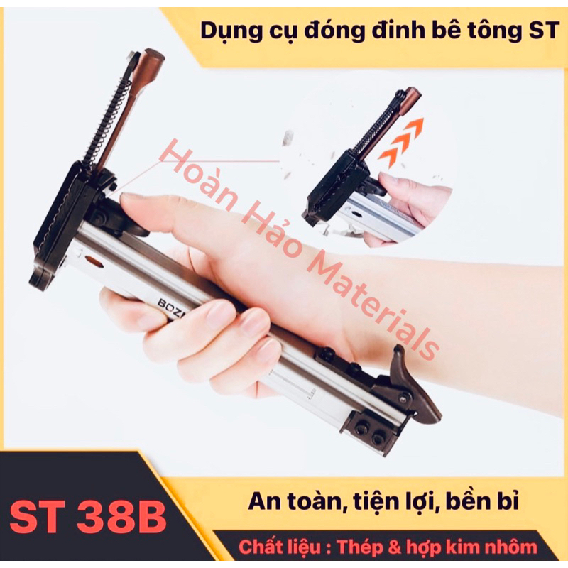[Chính hãng] Dụng cụ hỗ trợ đóng đinh bê tông ST18, ST18B, ST38B thương hiệu BOZHOU | Shopee ...