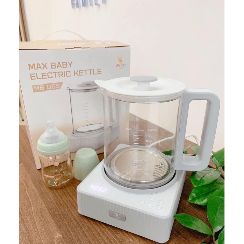 Bình Đun Nước Thông Minh MB55 Moazbebe BH chính hãng | Shopee Việt Nam