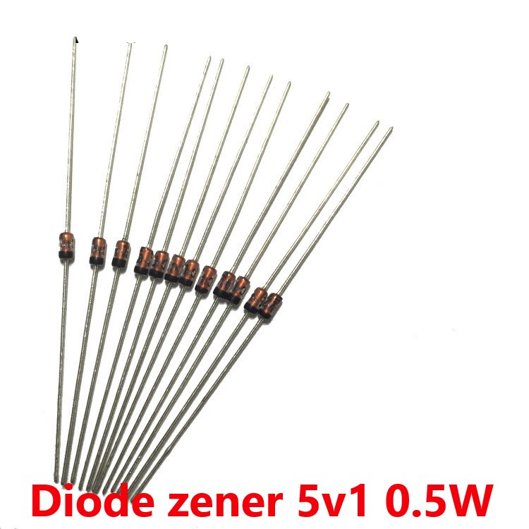 [Gói 20 con] Diode zener 5v1 5.1v 0.5W chân cắm | Shopee Việt Nam