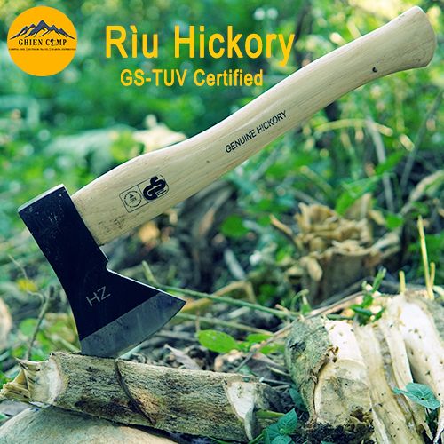 Rìu Đa Năng Cán Gỗ Genuine Hickory SVA-HK01 Kèm Vỏ Bọc Lưỡi Rìu Đạt ...