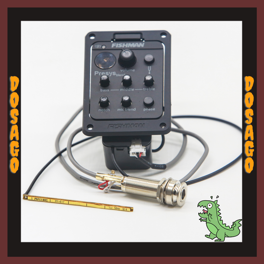 EQ guitar Fishman 301 chính hãng Artec cho đàn Acoustic và Classic ...