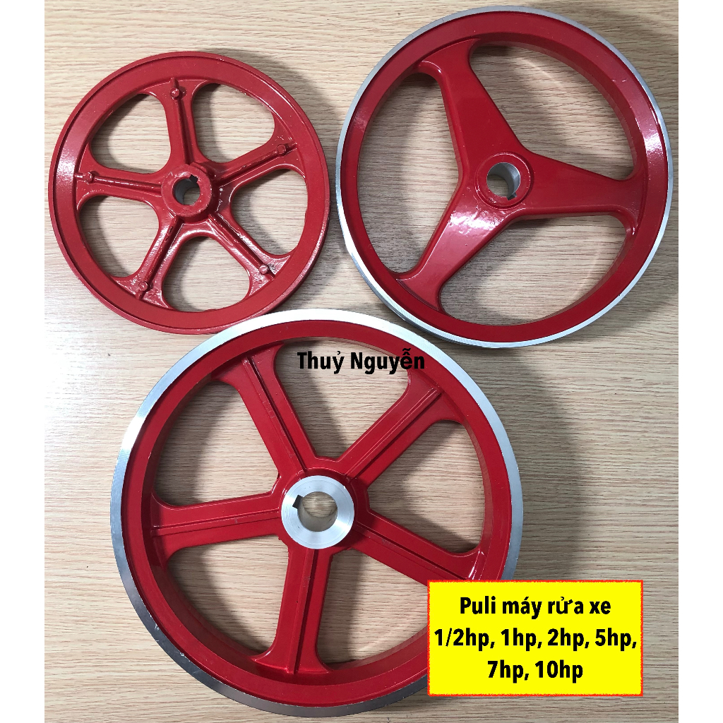 Puli (puly) đầu rửa xe 1/2hp, 1hp, 2hp, 5hp, 7hp, 10hp | Shopee Việt Nam