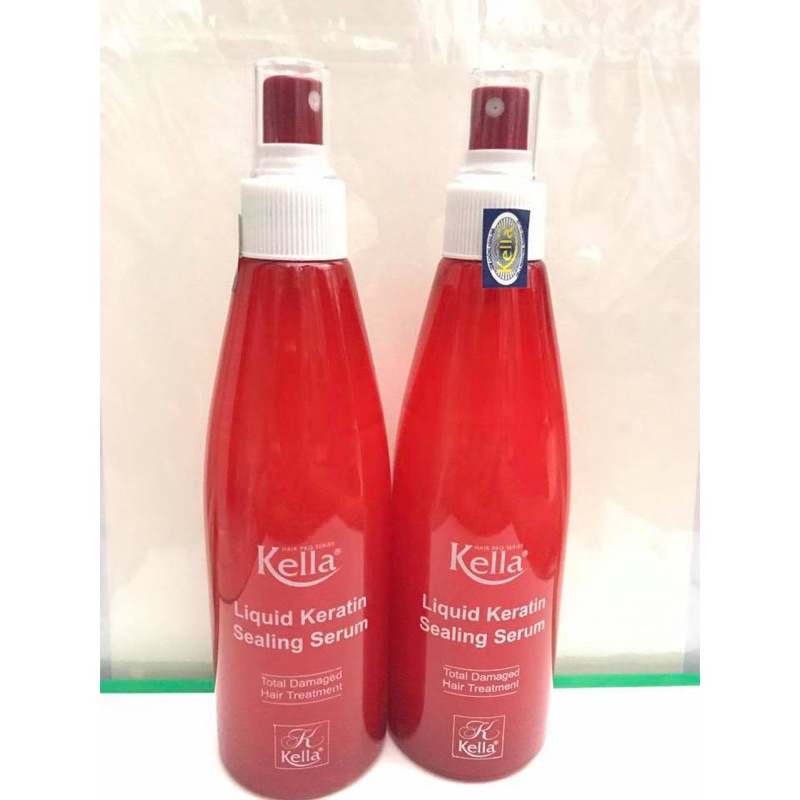 Xịt dưỡng tóc Kella Keratin phục hồi tóc hư tổn 250ML-HÀNG CHUẨN SALON ...