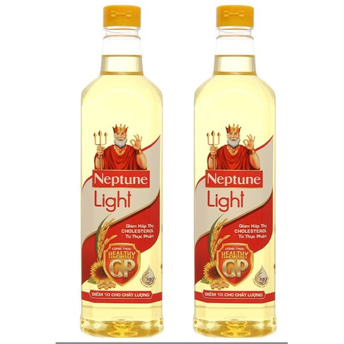 Dầu ăn thượng hạng nhãn hiệu Neptune Light 1L | Shopee Việt Nam