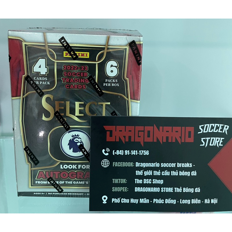 Hộp thẻ PANINI SELECT EPL BLASTER BOX | Shopee Việt Nam