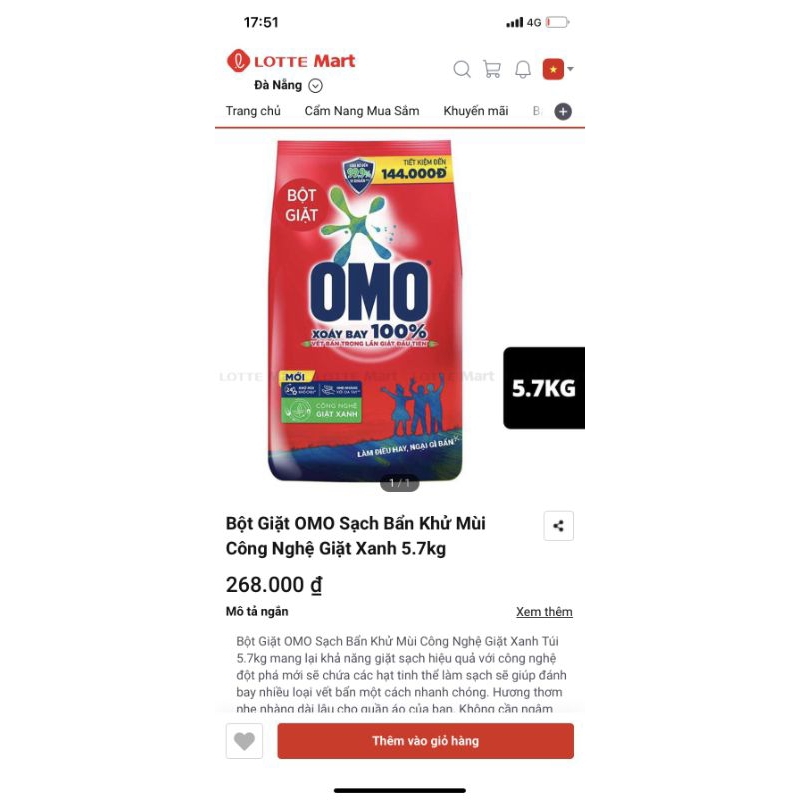 Bột giặt Omo 5,7kg và Omo Comfort 5,3kg | Shopee Việt Nam
