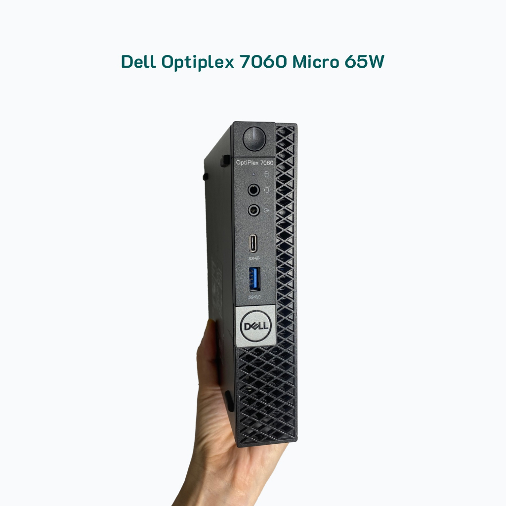 Máy tính mini Dell Optiplex 7060 micro bản đặc biệt 65W chạy i7-8700 ...