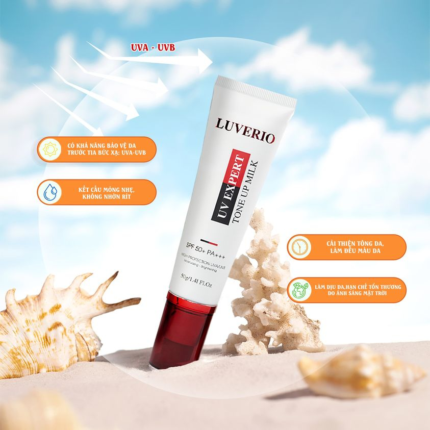 Kem chống nắng Luverio MP1 | Shopee Việt Nam