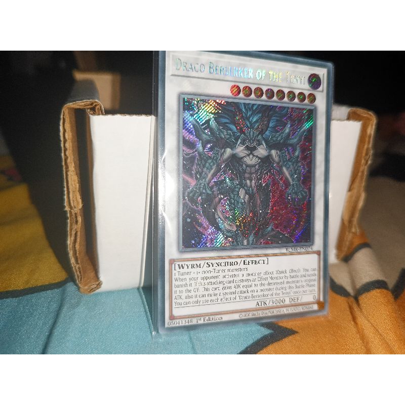 [KN yugioh shop] thẻ bài: Draco Berserker of the Tenyi - BLMR-EN074 ...