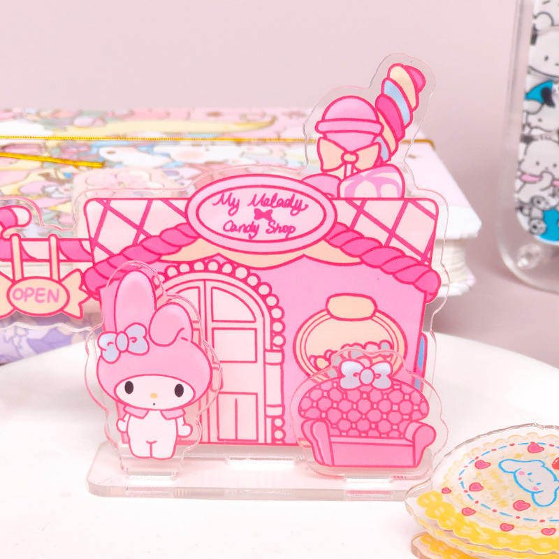 MÔ HÌNH ACRYLIC STANDEE LẮP GHÉP SANRIO KUROMI MELODY CINNAMOROLL ...