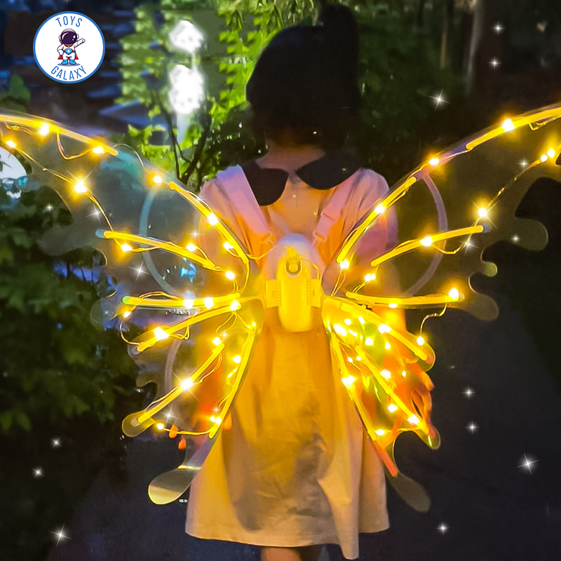 Đồ Chơi Cánh Tiên Fairy Wings Phát Sáng Có Nhạc Vỗ Cánh Cho Bé Hóa ...