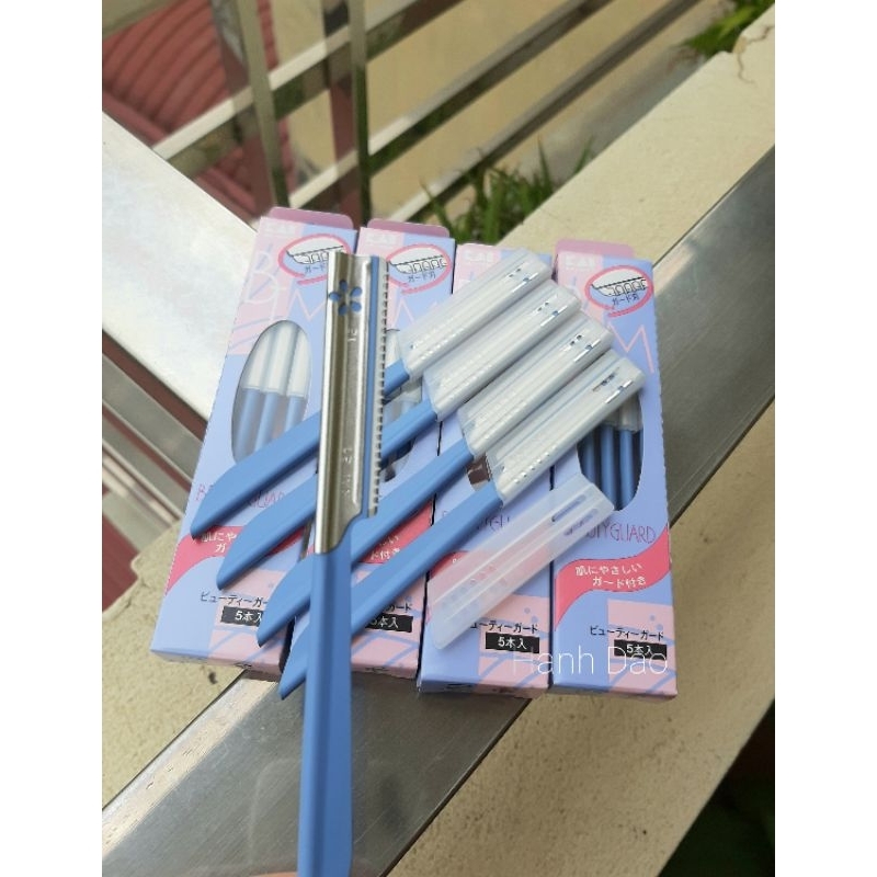 Dao cạo lông mày K.AI KAZOR, set 5 chiếc (Nội địa Nhật) | Shopee Việt Nam