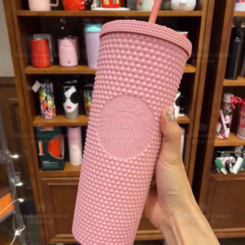 Ly starbucks nhựa sơn lì kèm ống hút 710ml mang đi dễ dàng tiện lợi,ly ...