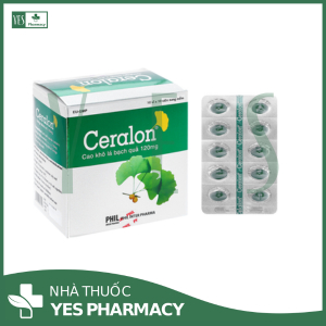 [Chính hãng] Hỗ trợ tăng cường tuần hoàn máu não Ceralon 120mg | Shopee ...