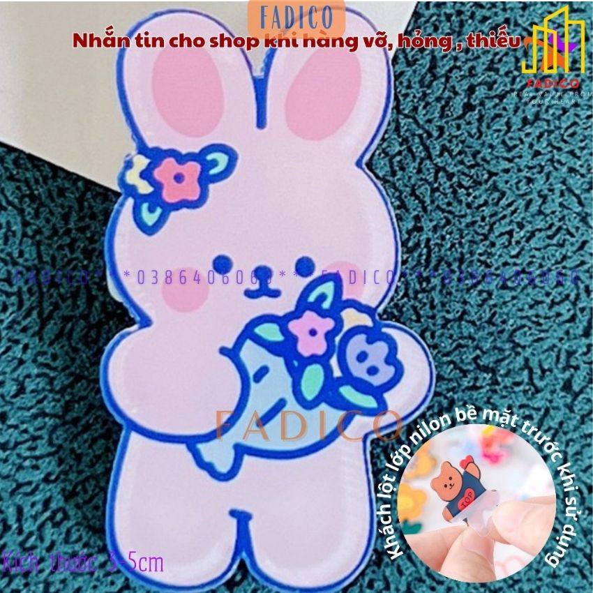 Ghim cài balo túi xách,trâm cài áo, túi xách balo hình THỎ HỒNG dễ ...