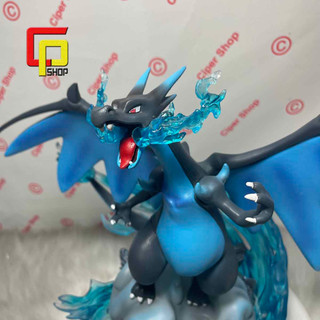 Mô hình Mega Charizard X - Figure Mega Charizard X Pokemon | Shopee ...