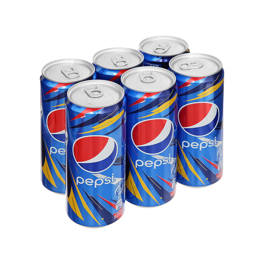 LỐC 6 LON PEPSI 330ML | Shopee Việt Nam