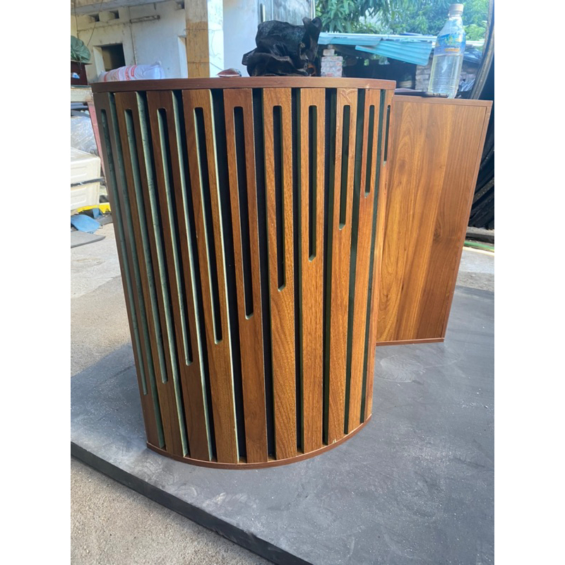 Tấm gỗ basstrap tiêu âm treo tường kt 60x60x30cm Aucostic panel (Đã có ...