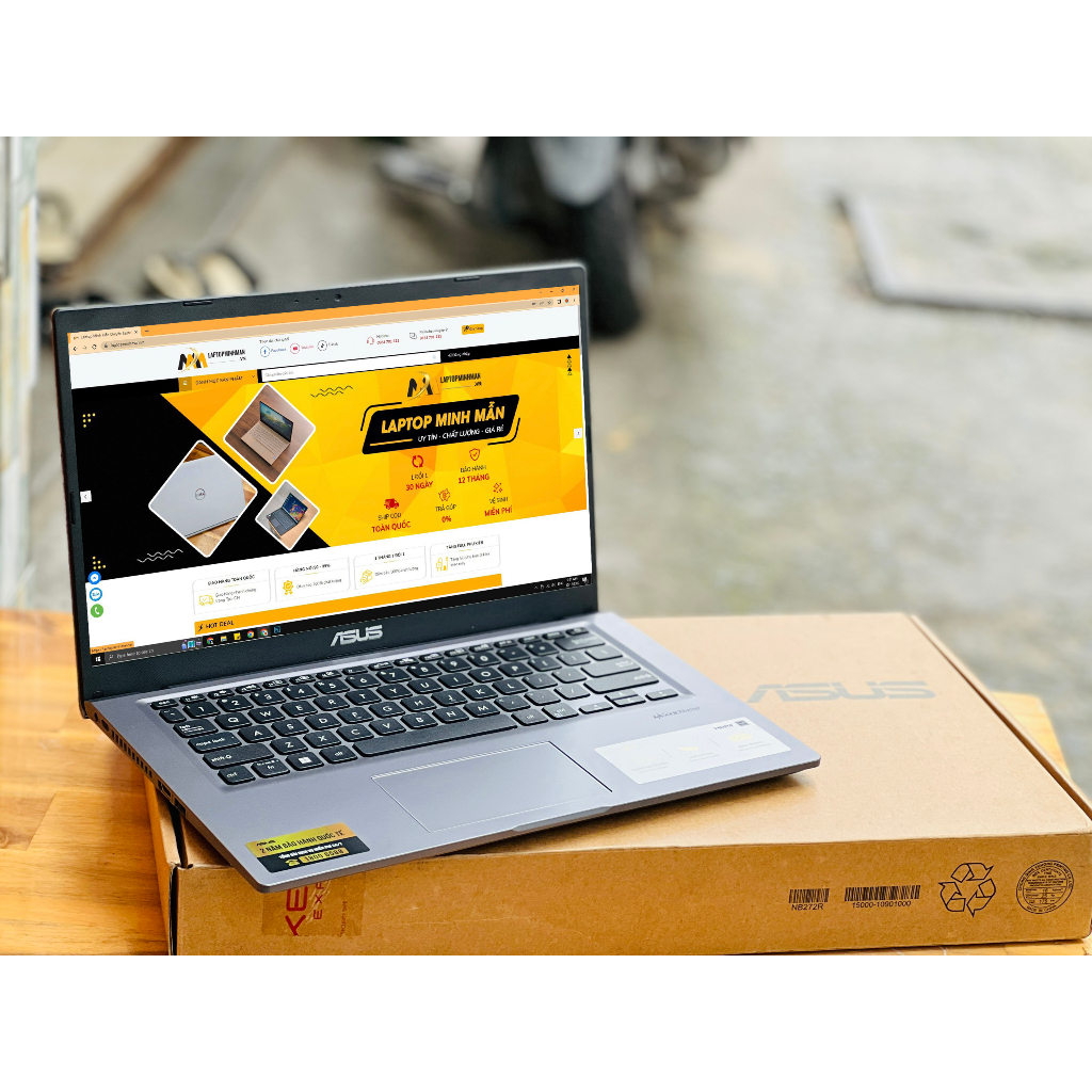 ASUS VIVOBOOK X409JA i5 1035G1/ RAM 8GB/ SSD 256GB/ 14INCH VIỀN MỎNG ...