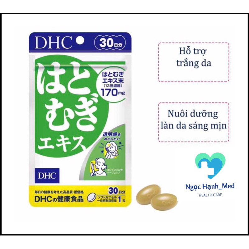 Viên uống sáng da Adlay extract gói 30 viên | Shopee Việt Nam