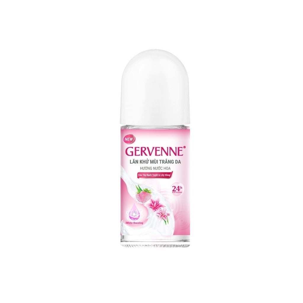 [HB Gift] Lăn khử mùi trắng da Gervenne Pink Lily 50ml | Shopee Việt Nam