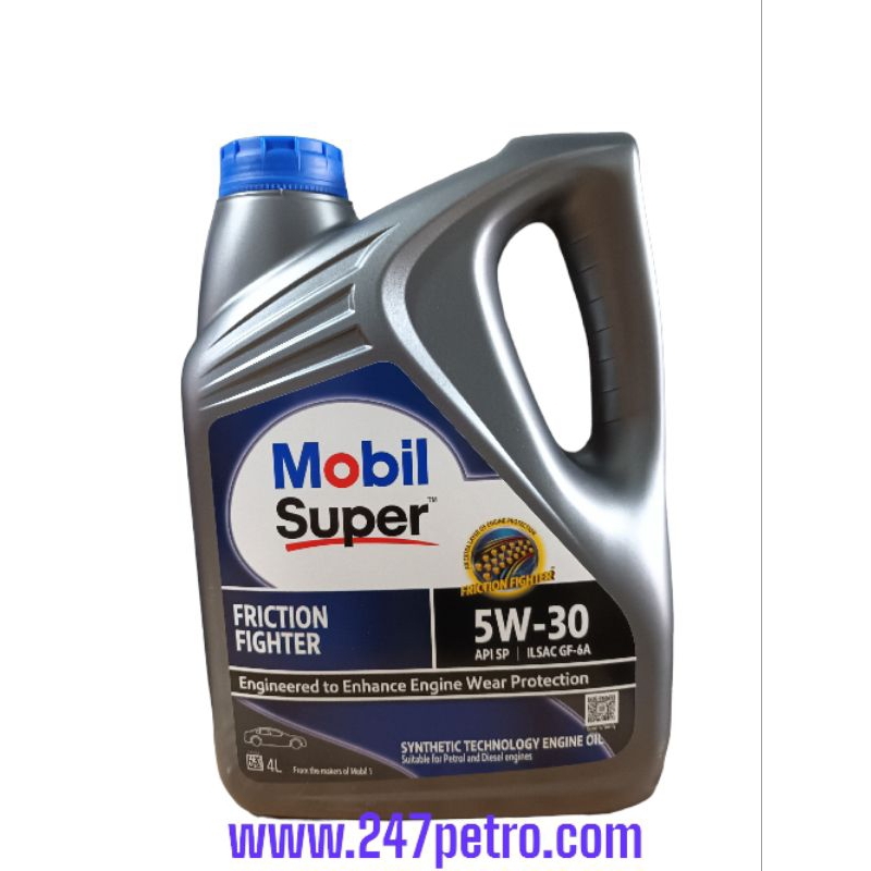 Mobil Super 2000 5w30 4L (FRICTION FIGHTER) | Shopee Việt Nam