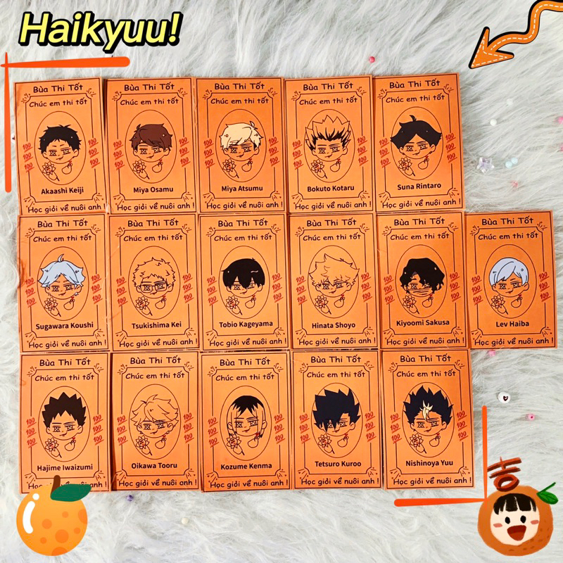 Card Haikyuu | Card Thi Tốt Haikyuu bóc pack nhân phẩm | Card Anime ...