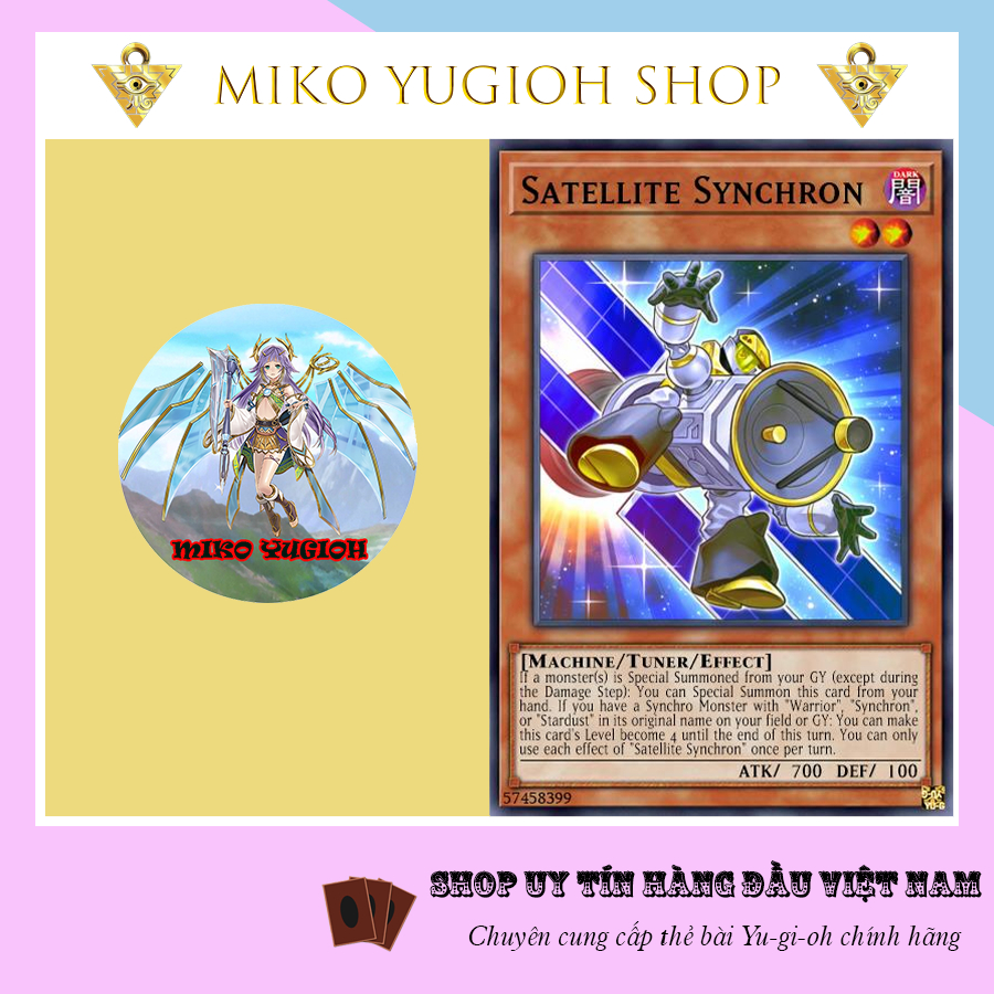 [ Miko Yugioh ] Thẻ Bài Yugioh Chính Hãng Tiếng Nhật Satellite Synchron AC03 | Shopee Việt Nam