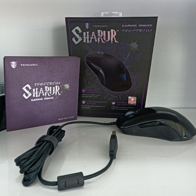 Chuột Gaming TESORO SHARUR Có Dây Chuyên Chơi Game...(Bảo thành 12 ...