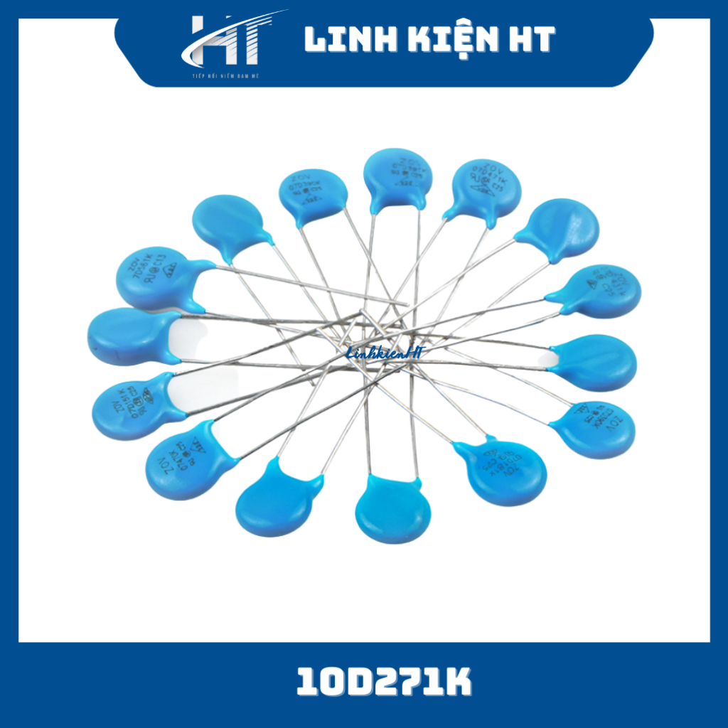 Tụ chống sét Varistor 10D271K 270V 10mm chất lượng tốt - Linh kiện HT ...