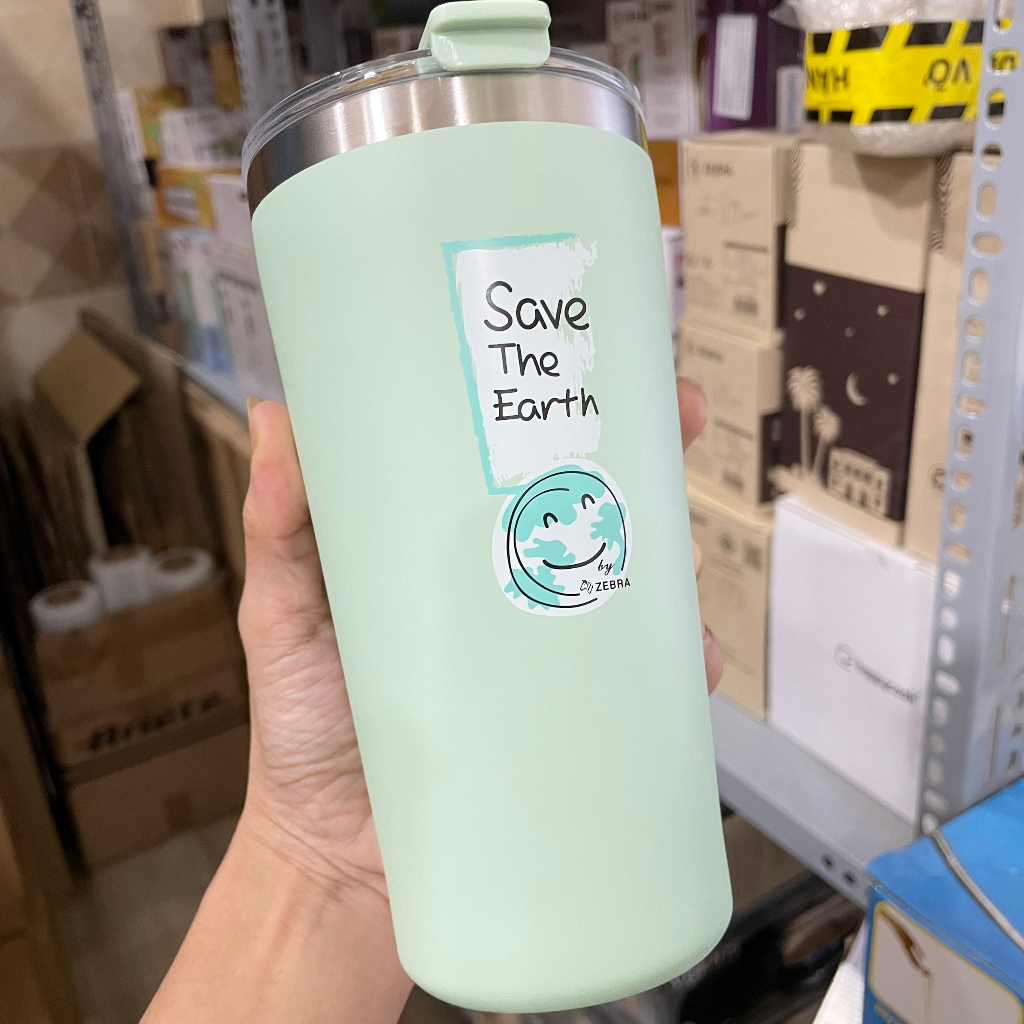 Ly giữ nhiệt Zebra tặng kèm túi xách - 580ml - Chính hãng - 112701 ...