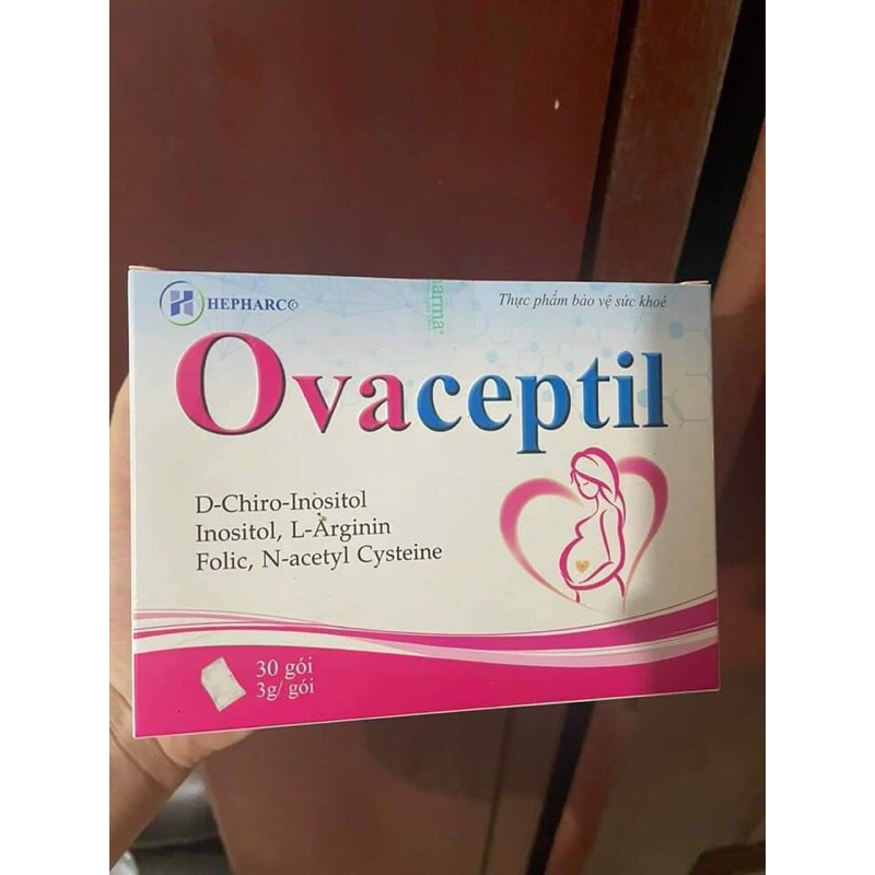 ovacetil hỗ trợ bổ trứng hộp 30 gói | Shopee Việt Nam