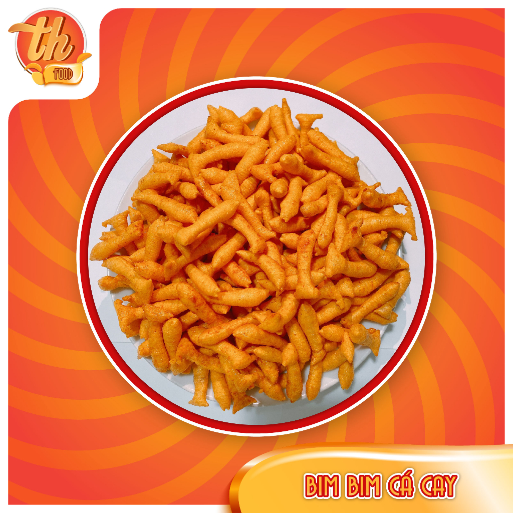 500g Bim Bim Cá Cay Tuổi Thơ, Snack Bim Cá, Bánh Cá Phồng Cay Giòn Tan ...