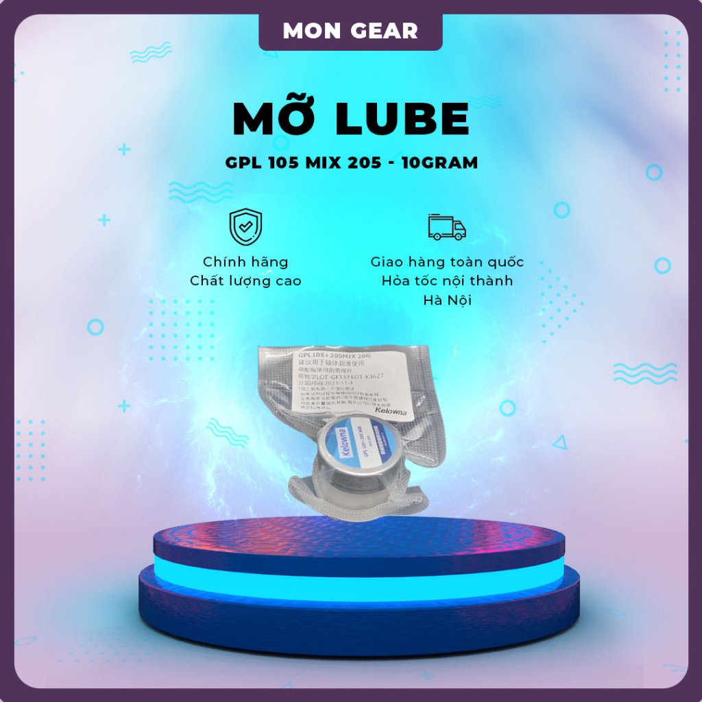 Dầu mỡ lube switch stab bàn phím cơ Kelowna Krytox | GPL 205G0 | GPL ...