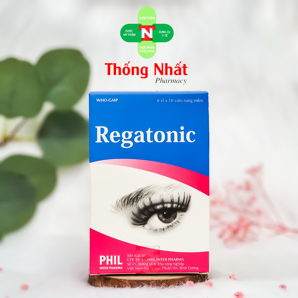 Viên uống bảo vệ và giúp mắt sáng Regatonic hộp 60 viên | Shopee Việt Nam