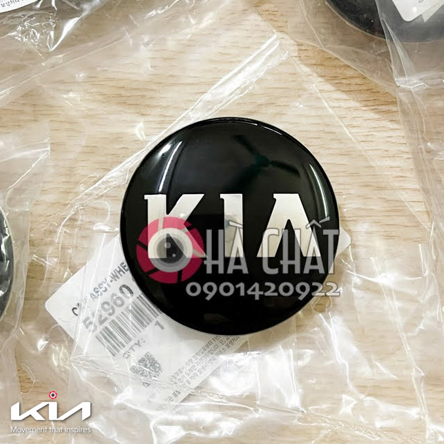 Logo ốp chụp lazang cho xe KIA: Carnival, Sorento, Morning, Cerato, K3 ... Chính Hãng HYUNDAI ...
