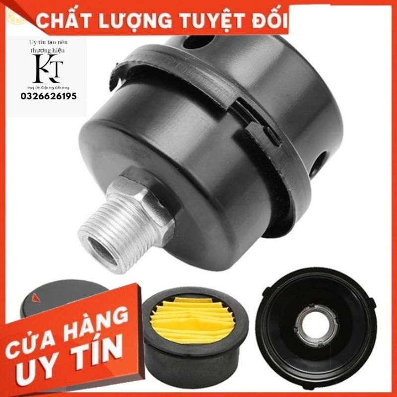 Bộ lọc gió máy nén khí 12.5mm/16mm/20mm hỗ trợ giảm ồn hiệu quả chất ...
