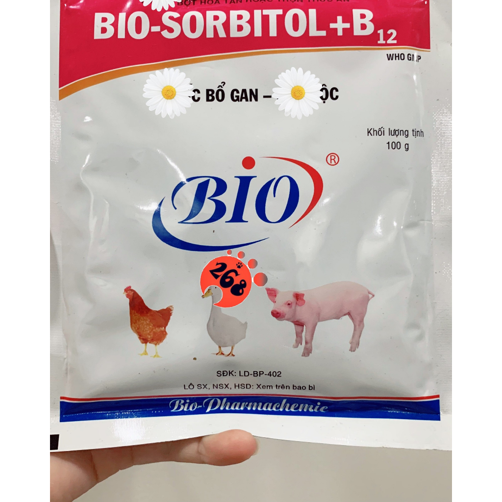 Bột bổ gan Bio Sorbitol + B12 gói 100g | Shopee Việt Nam