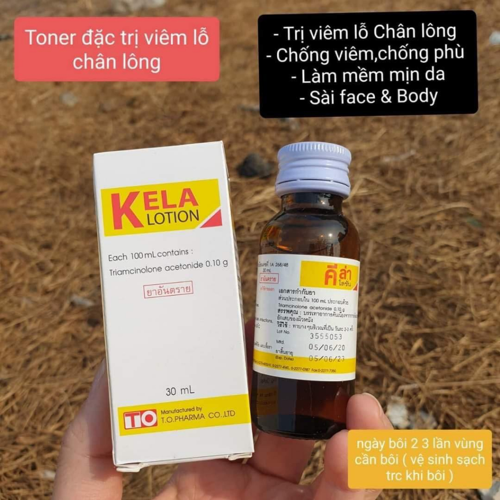 KELA LOTION Dành cho da Viêm Lỗ Chân Lông | Shopee Việt Nam