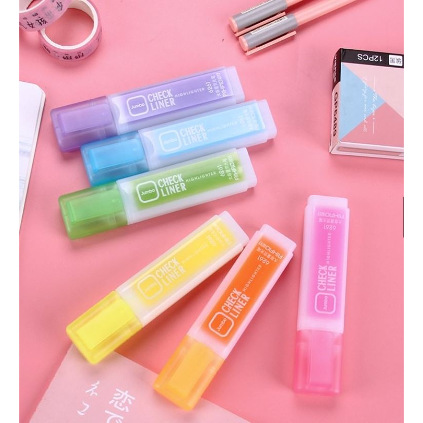 Bút Đánh Dấu Bút Nhớ Dòng Bút Màu Check Liner Bút Highlight nhiều màu ...