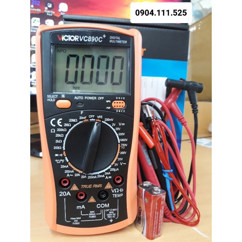 Đồng hồ vạn năng VICTOR VC-890C+, VC-890D | Shopee Việt Nam